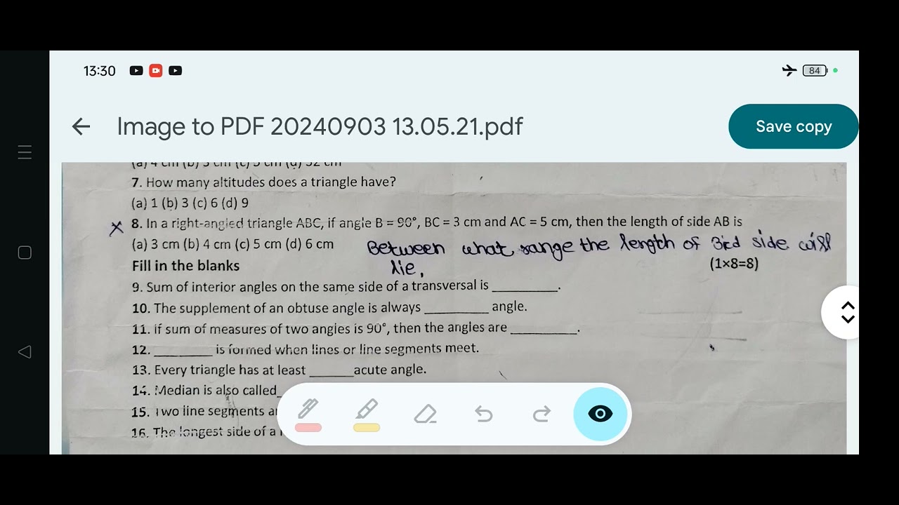 Periodic Test-2 (PT-2/PWT-2)(Septembre 2024)/Real Question paper/OAV ...