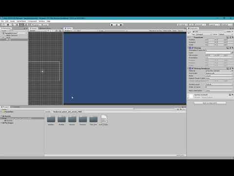 برمجة لعبة 2D عن طريق برنامج Unity - الجزء الأول تصميم الليفل - YouTube