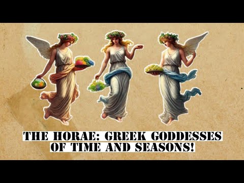 The Horae: Greek Goddesses of Time and Seasons! | part-1 - YouTube