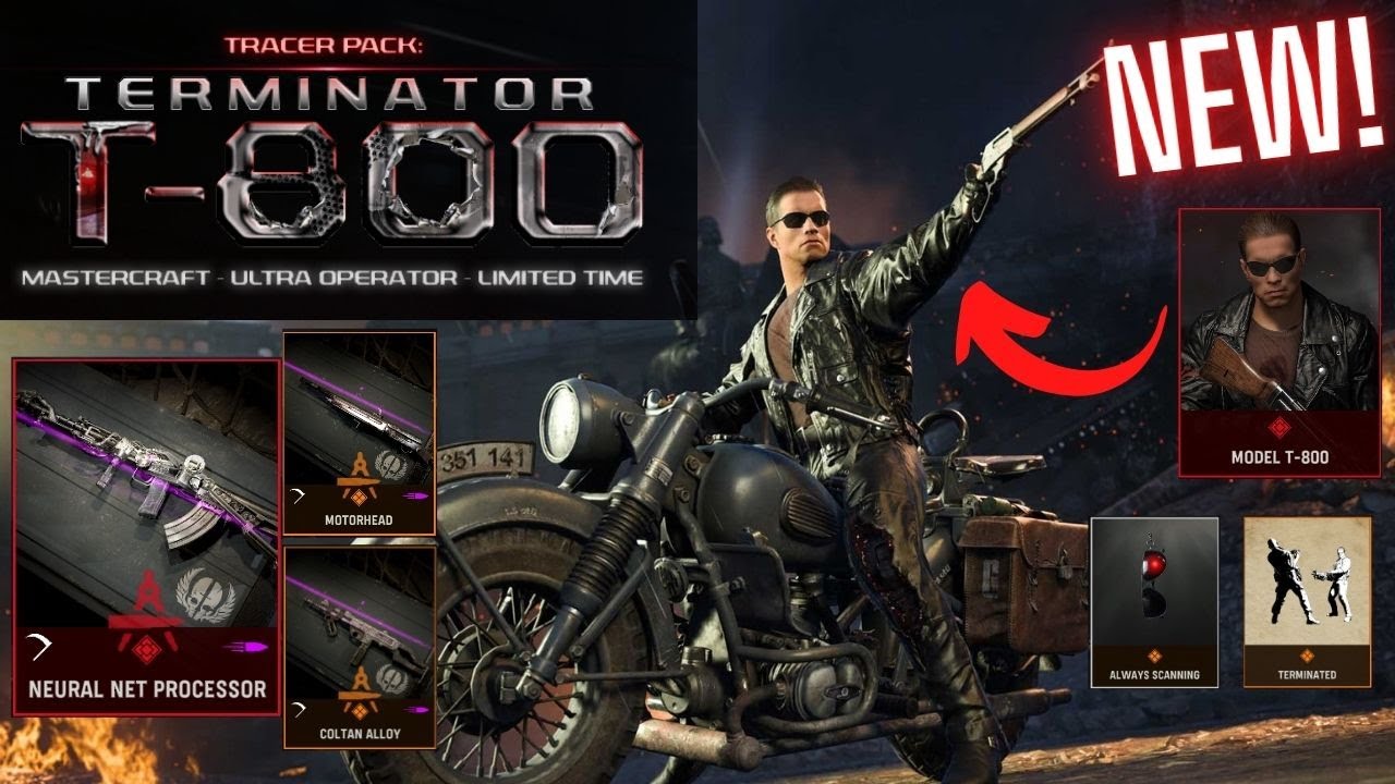 *NEW* Tracer Pack: Terminator T-800 Limited Time Mastercraft ULTRA ...