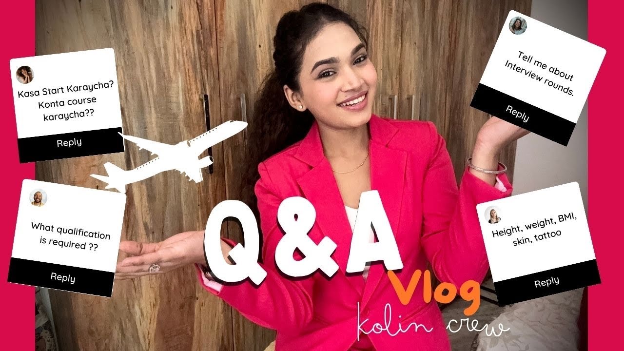 Q&A || CABIN CREW || KOLIN CREW VLOGS ️. #trending #cabincrew #cabincrewvlog #crewlife #koligirl ...