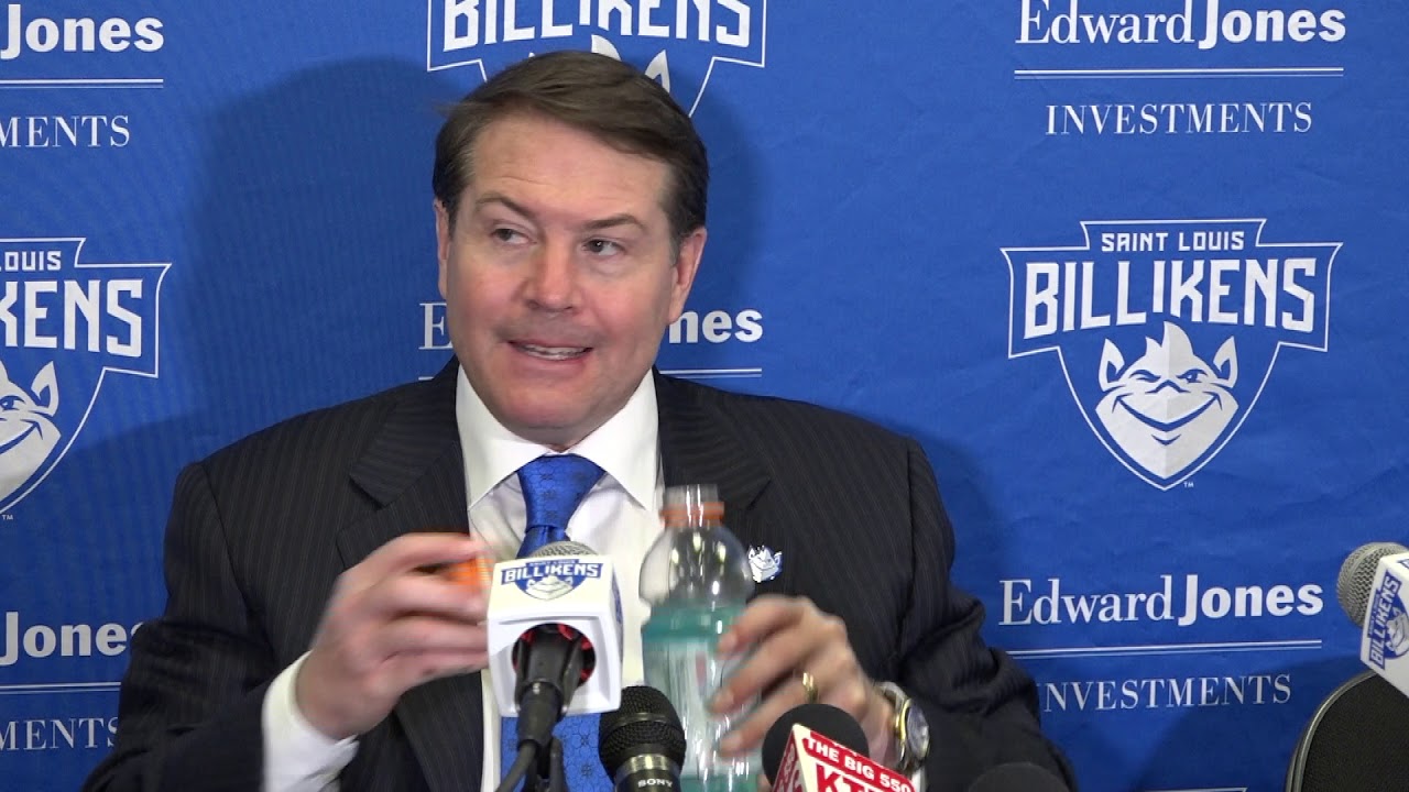 SLU Mens Basketball post Game Press Conference with Coach Ford 1-30 ...