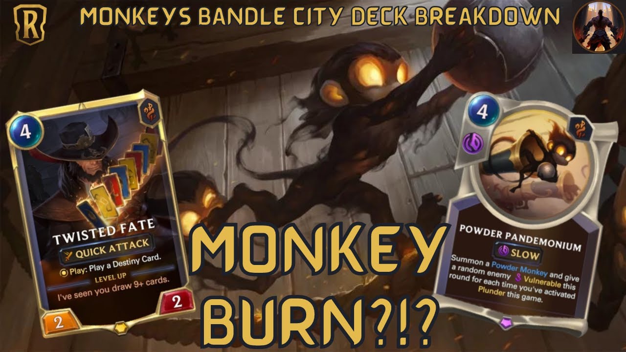Monkey See, Monkey Do - Monkeys INVADE LoR, BC Version | Deck Gameplay ...