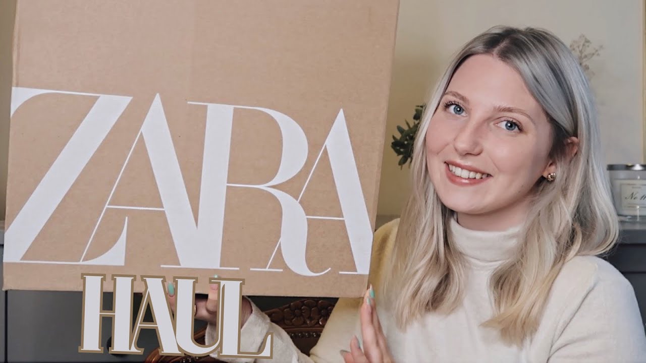 HUGE ZARA AUTUMN WINTER HAUL | OCTOBER 2021 | Zoe Corrigall - YouTube
