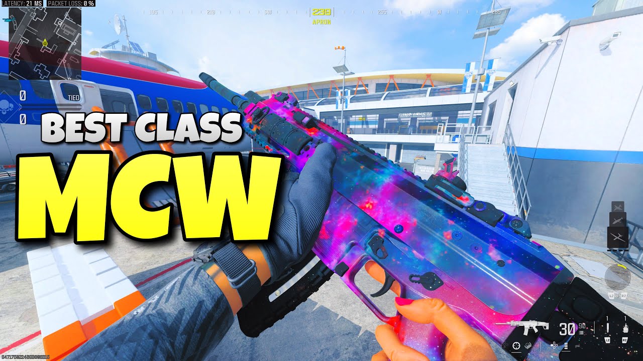 The LASER MCW CLass Setup In Modern Warfare 3! (Best MCW Class Setup ...