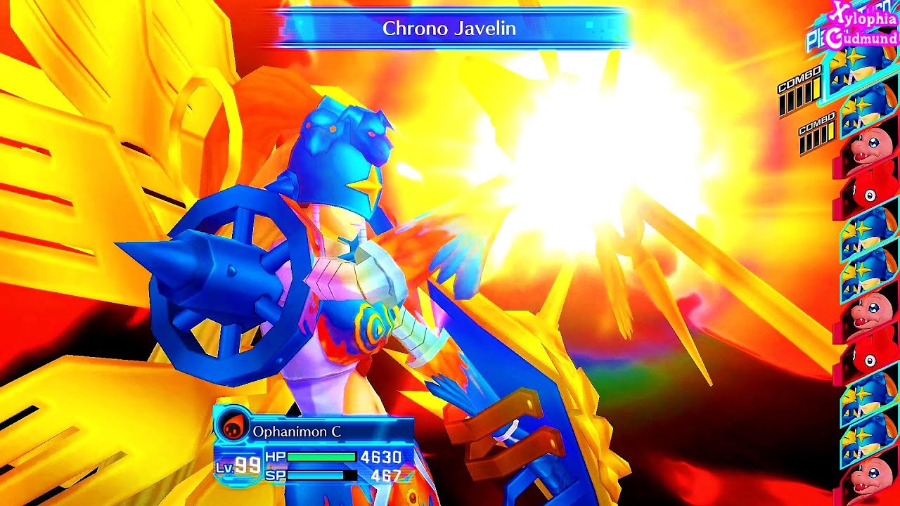 『Xylophia Gudmund』 Gatomon Angewomon Ophanimon to Ophanimon Core Evolution Line - YouTube