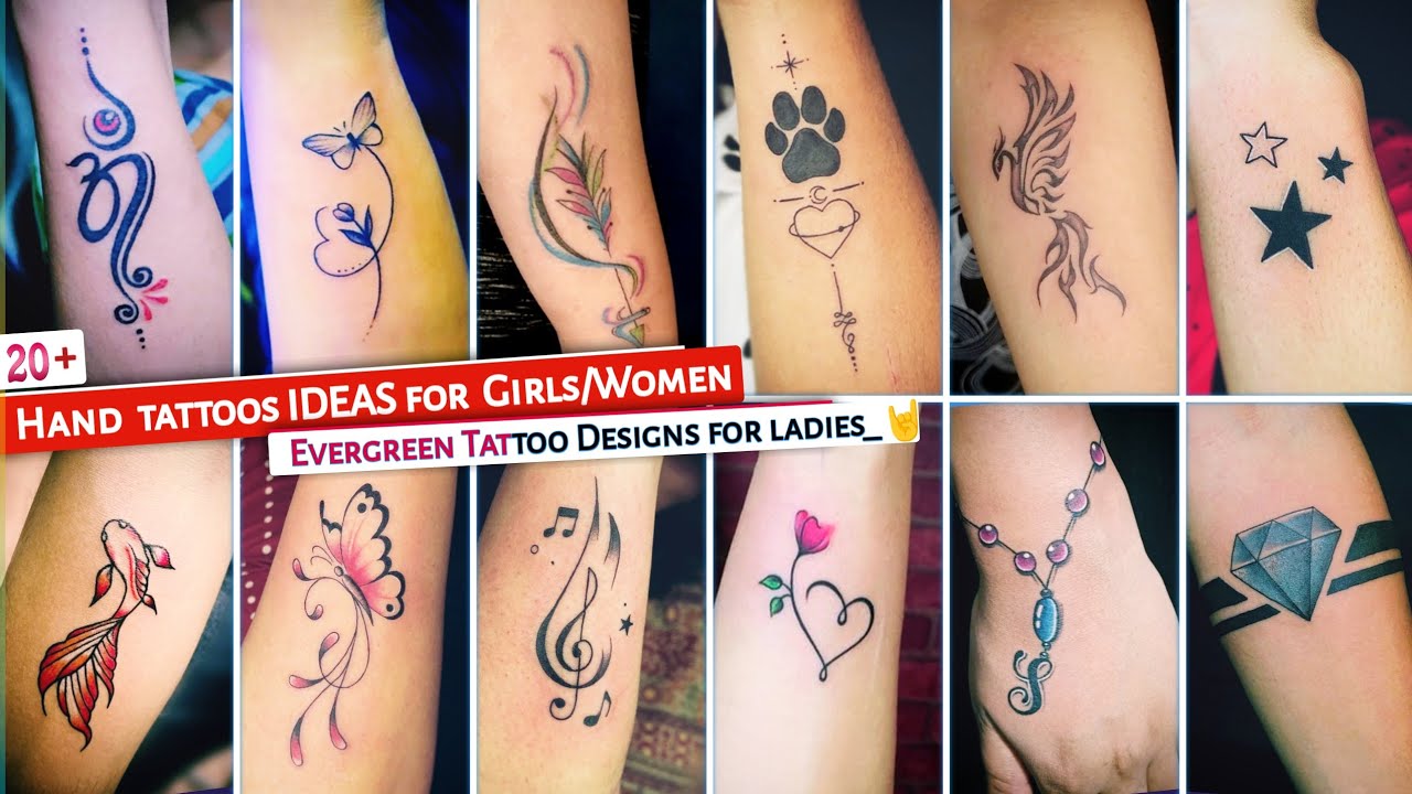 Hand tattoos for Girls/Women (20+) | Beautiful tattoo ideas for ladies ...