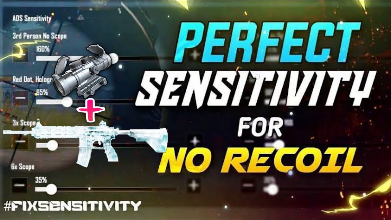 3x SCOPE SENSITIVITY FOR HUGE SENSITIVITY BOOST | NO RECOIL ...