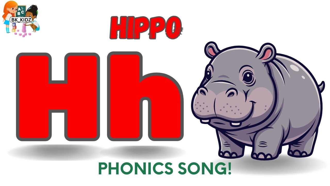 Learn the H Sound | H is for Huh! | Phonics Song for Kids, Toddlers ...