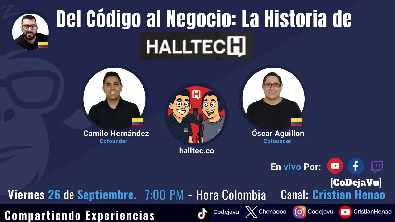 🚀 Del Código al Negocio: La Historia de HALLTEC 💻 - YouTube
