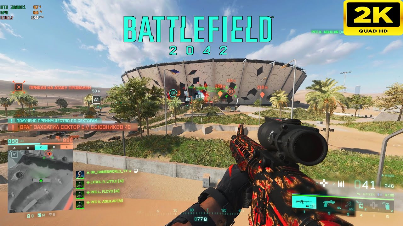 Battlefield 2042 Conqest 64 Multiplayer Gameplay [RTX3080Ti 2K60FPS] - YouTube