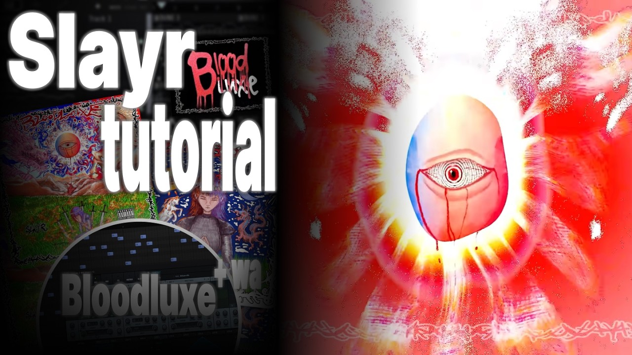 How to make beats like Bloodluxe for SLAYR / tutorial - YouTube