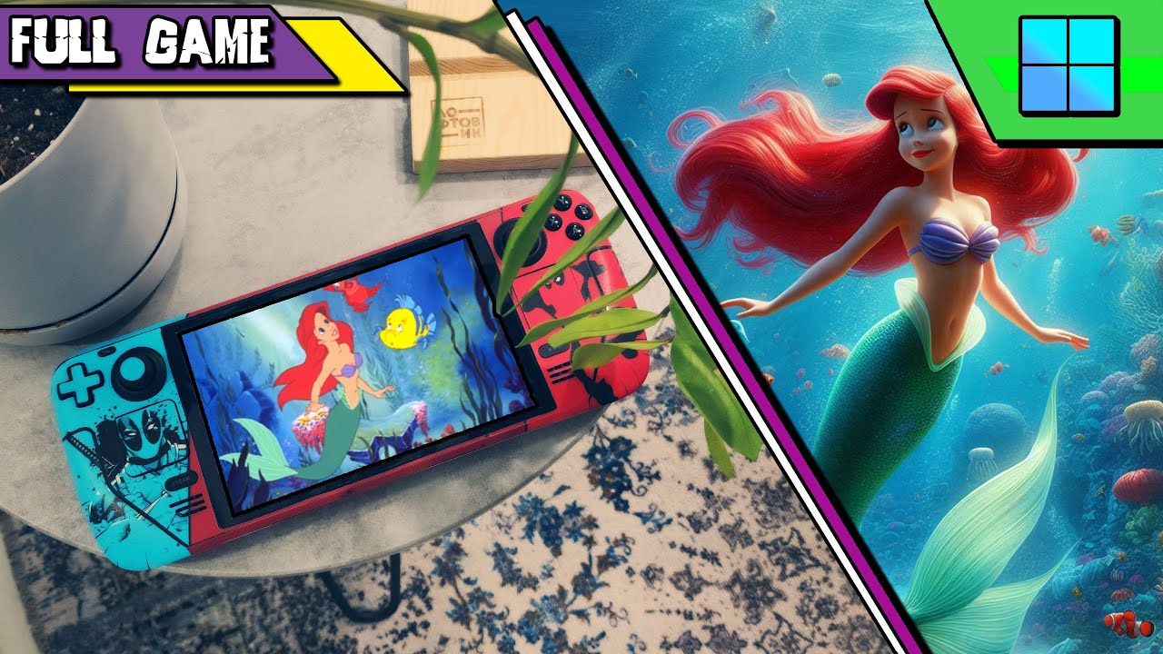[PC] The Little Mermaid CD-ROM Read-Along | Steam Deck OLED - YouTube