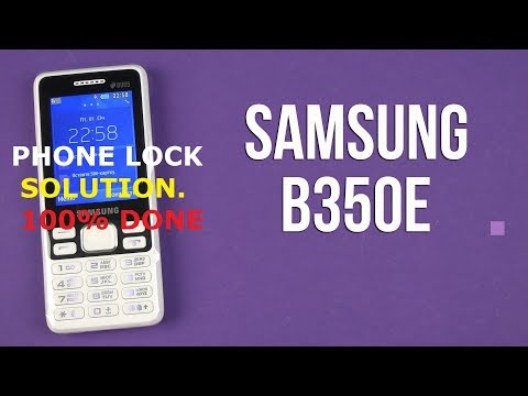 Samsung B350E Phone Lock Done Solution One Click With Mircale Box.