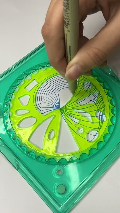 ASMR Spirograph Art That Will Mesmerize Your Mind! #art #shorts #spirograph #satisfying #asmr # ...