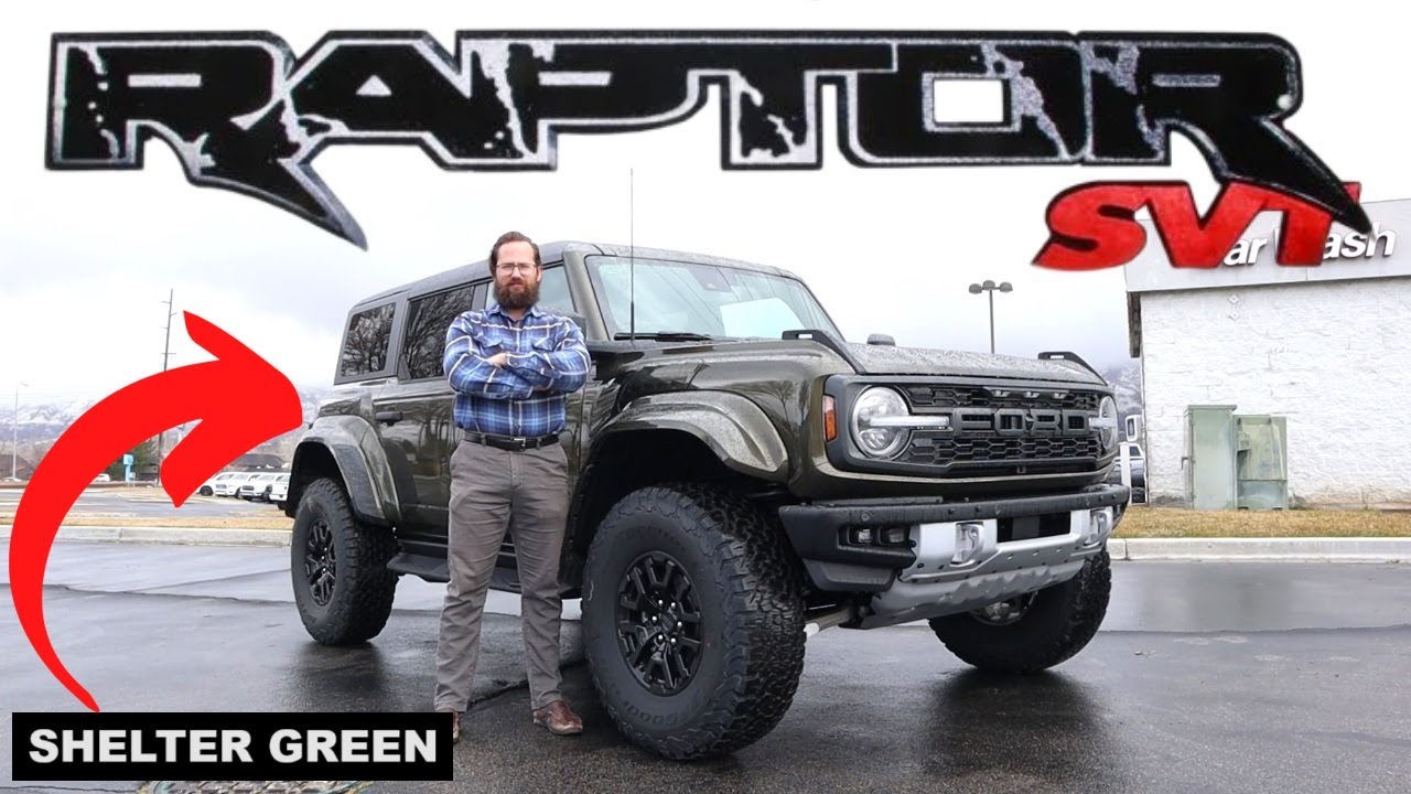 2024 Ford Bronco Raptor (Shelter Green): Is Ford's New Green Cool Or Is ...