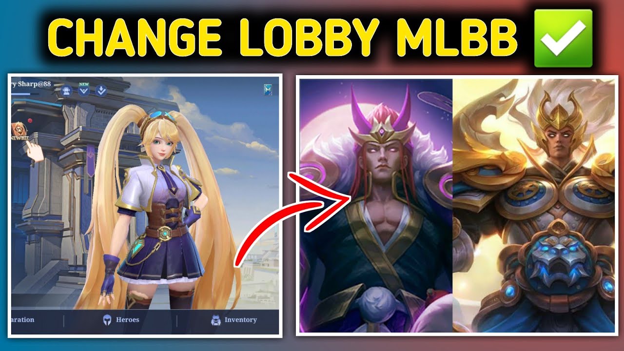 How to change lobby Character in Mobile legends | Change Lobby in ...