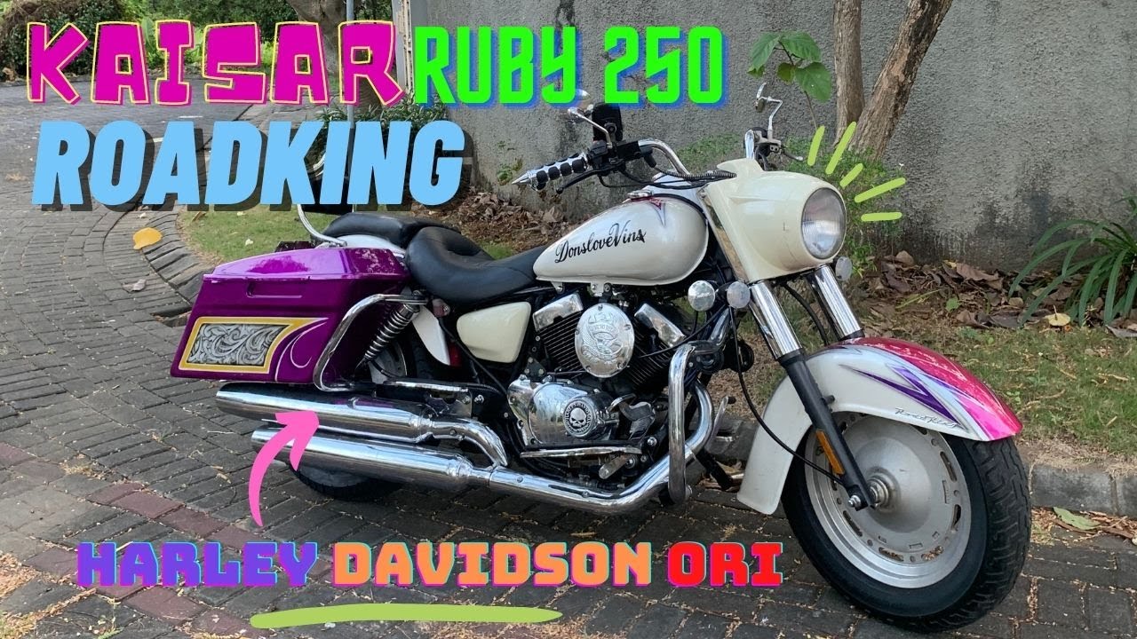 REVIEW KAISAR RUBY 250 Kustom ROADKING By GARASI 66 - YouTube