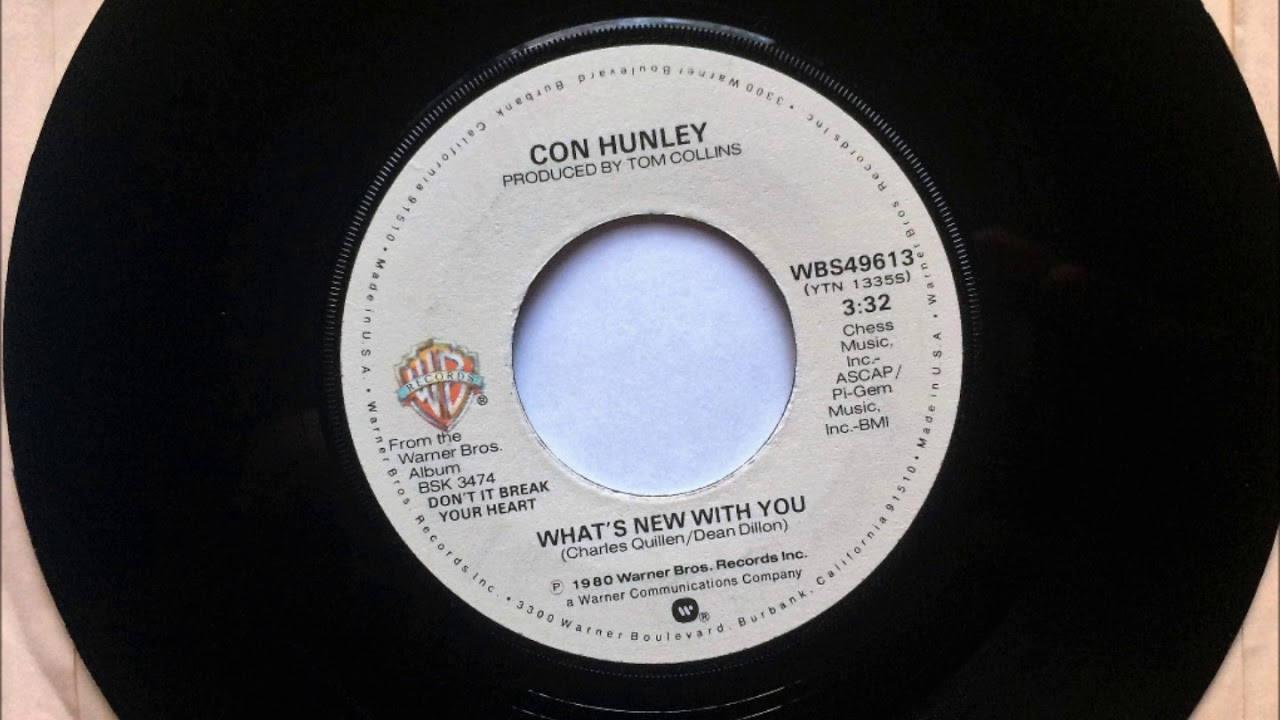 What's New With You , Con Hunley , 1980 - YouTube
