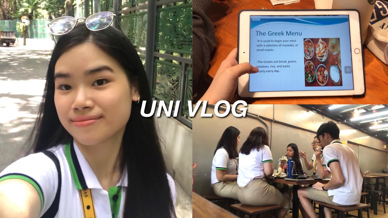 UNI VLOG | Prelims week, food trip at UST & type b szn🐯 | Aimee Yap ...