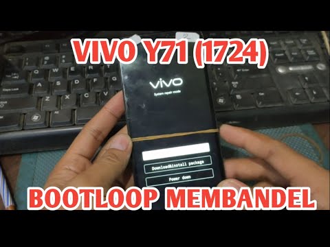 BOOTLOOP VIVO Y71 PD1731F FLASH Via UnlockTool 💯 Done - YouTube