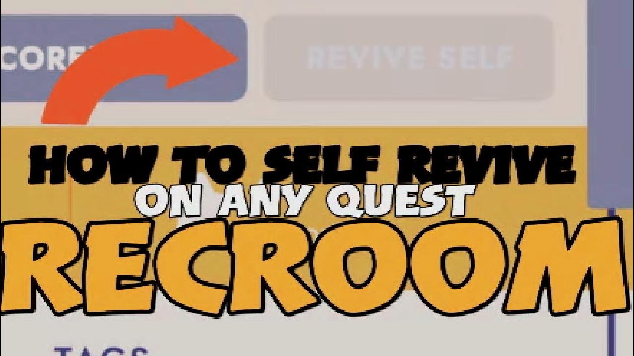 How To Self Revive On Any Quest Recroom! - YouTube