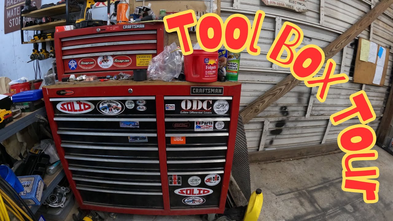 Tool Box Tour -- What Tools Do I Use?? - YouTube