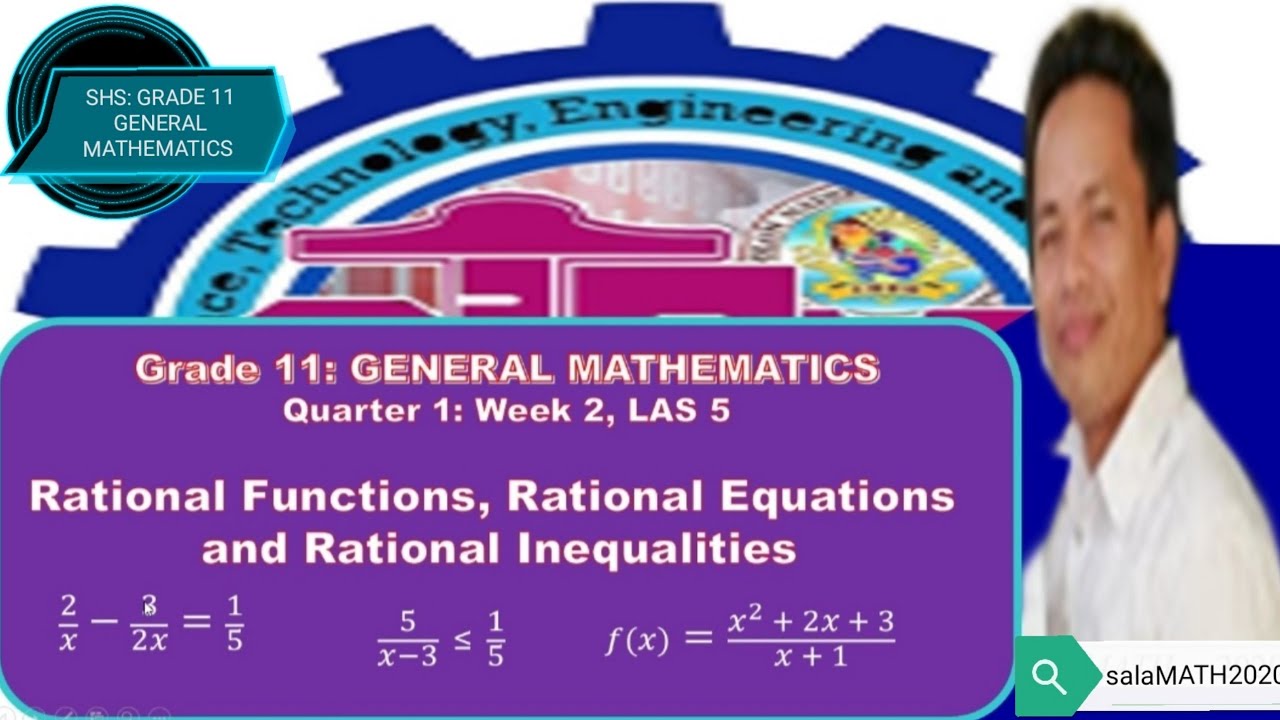 RATIONAL EQUATION, RATIONAL INEQUALITY and RATIONAL FUNCTION//GenMATH ...