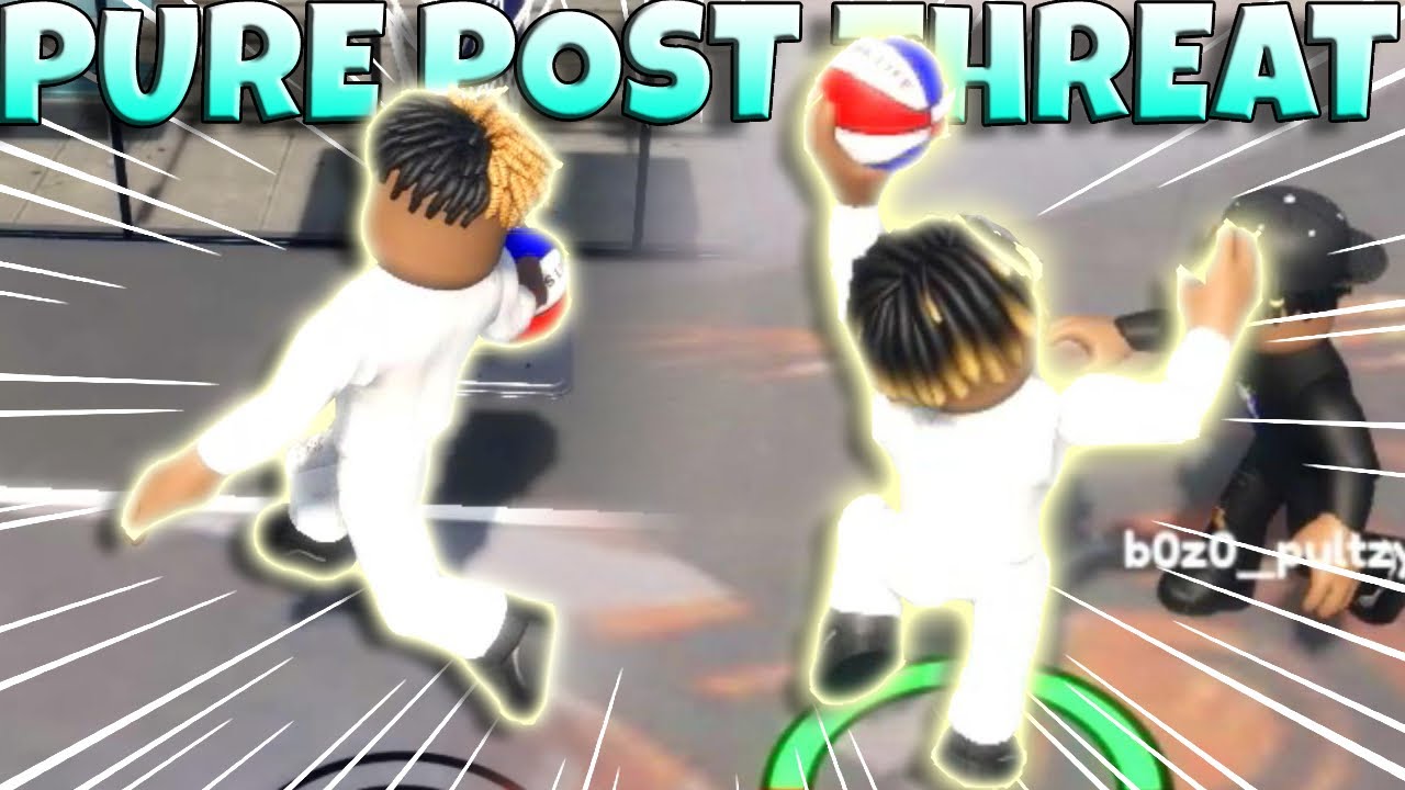 7'0" PURE POST THREAT can do EVERYTHING in Hoops Life... (Roblox Hoops ...