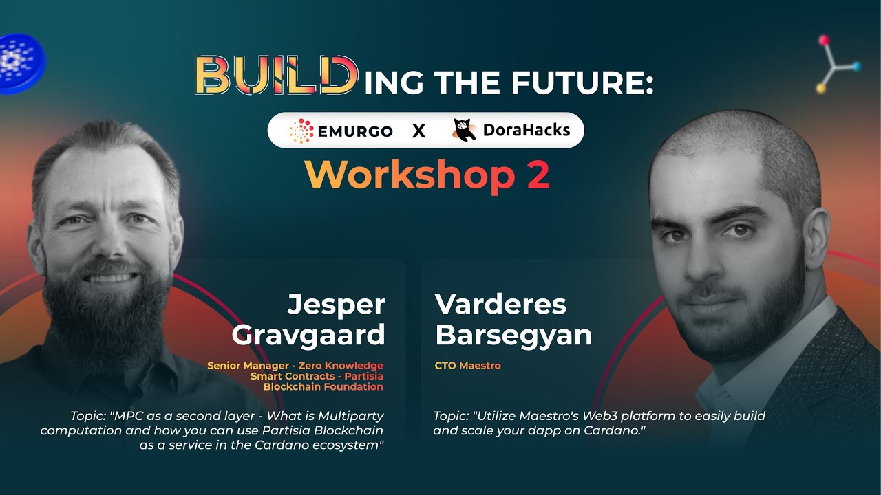 Cardano EMURGO BUILD 2023 Hackathon | 2nd Workshop: BUILDing the Future - YouTube