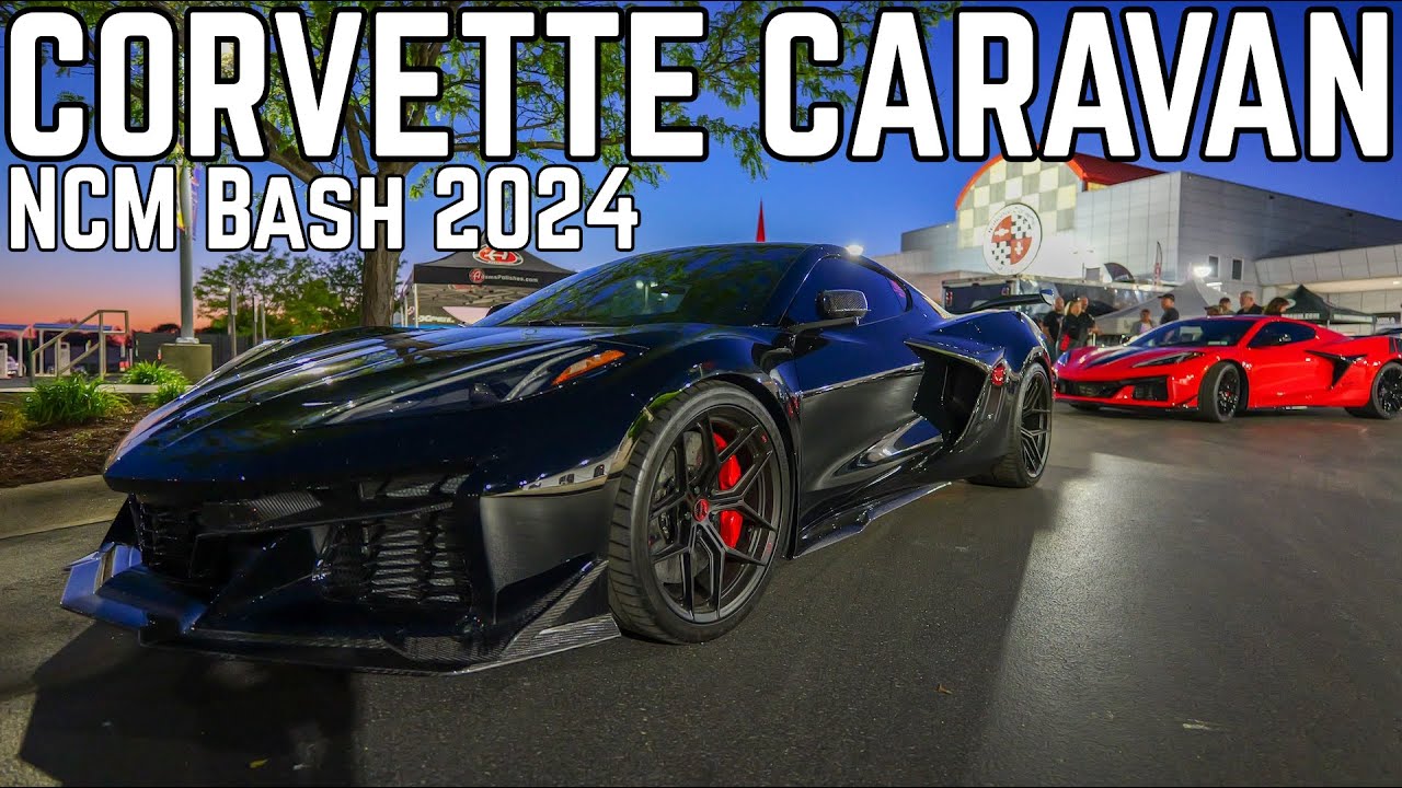 Corvette Caravan to the National Corvette Museum Bash 2024! Z06's ...
