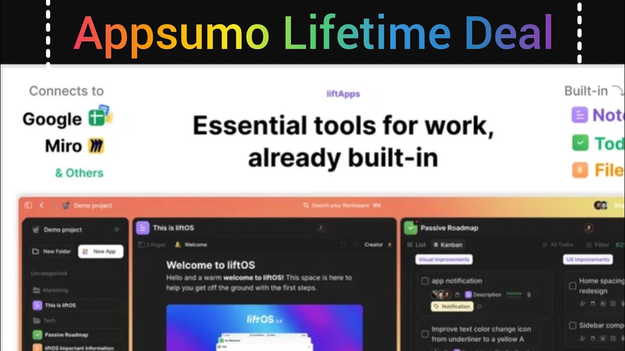 Appsumo liftOS Lifetime Deal and Review - all in one Powerful Tools #liftos - YouTube