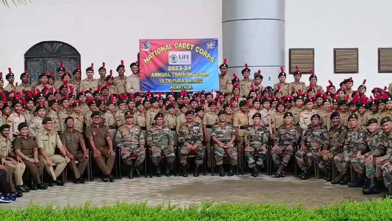 10 day NCC 2023 24 Annual Training Camp organized at NSRCC - YouTube