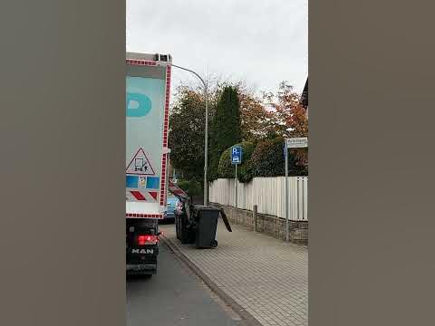 как собирают мусор в Германии. - YouTube