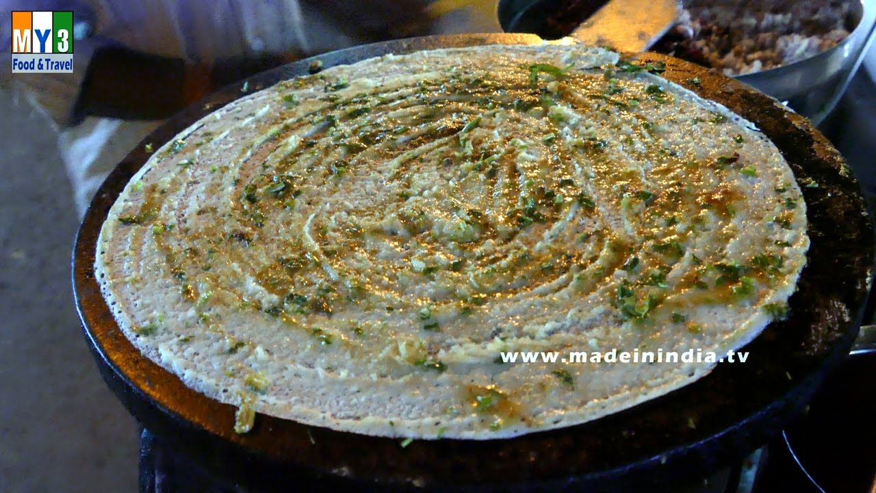 SADA MASALA DOSA MAKING | ROADSIDE BREAKFAST RECIPES street food - YouTube