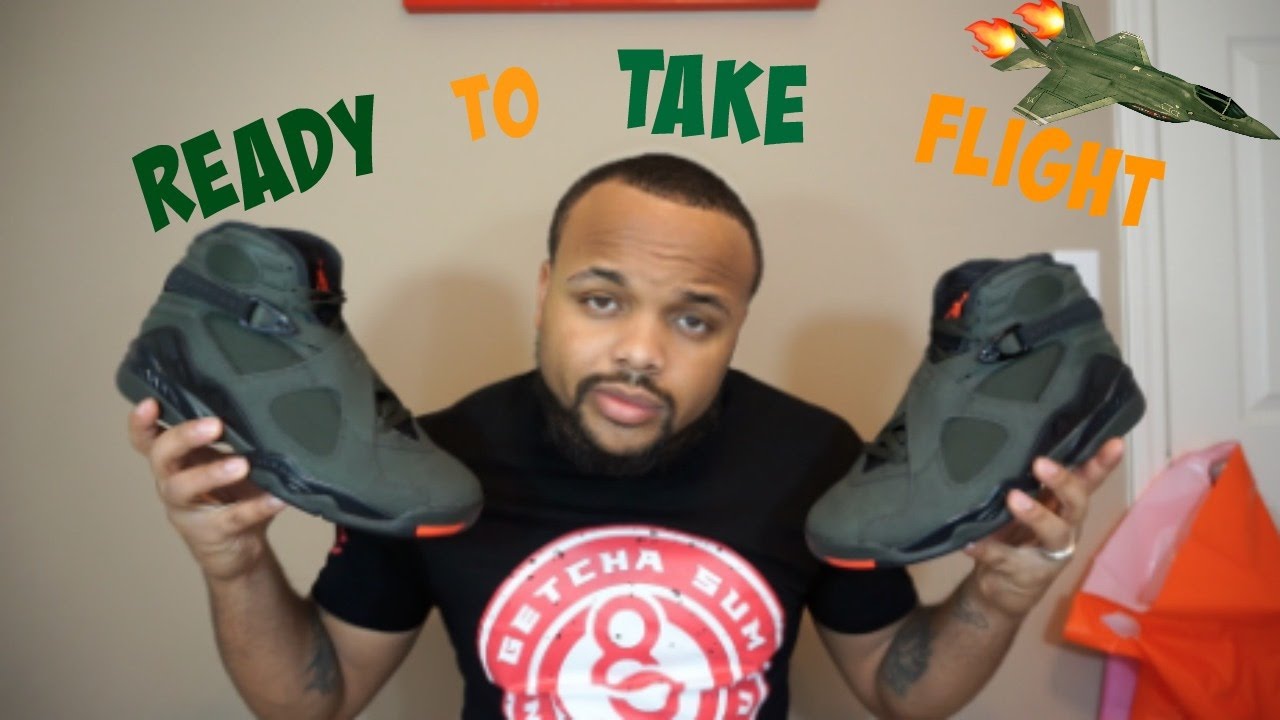 TAKE FLIGHT Jordan 8s PickUp - YouTube
