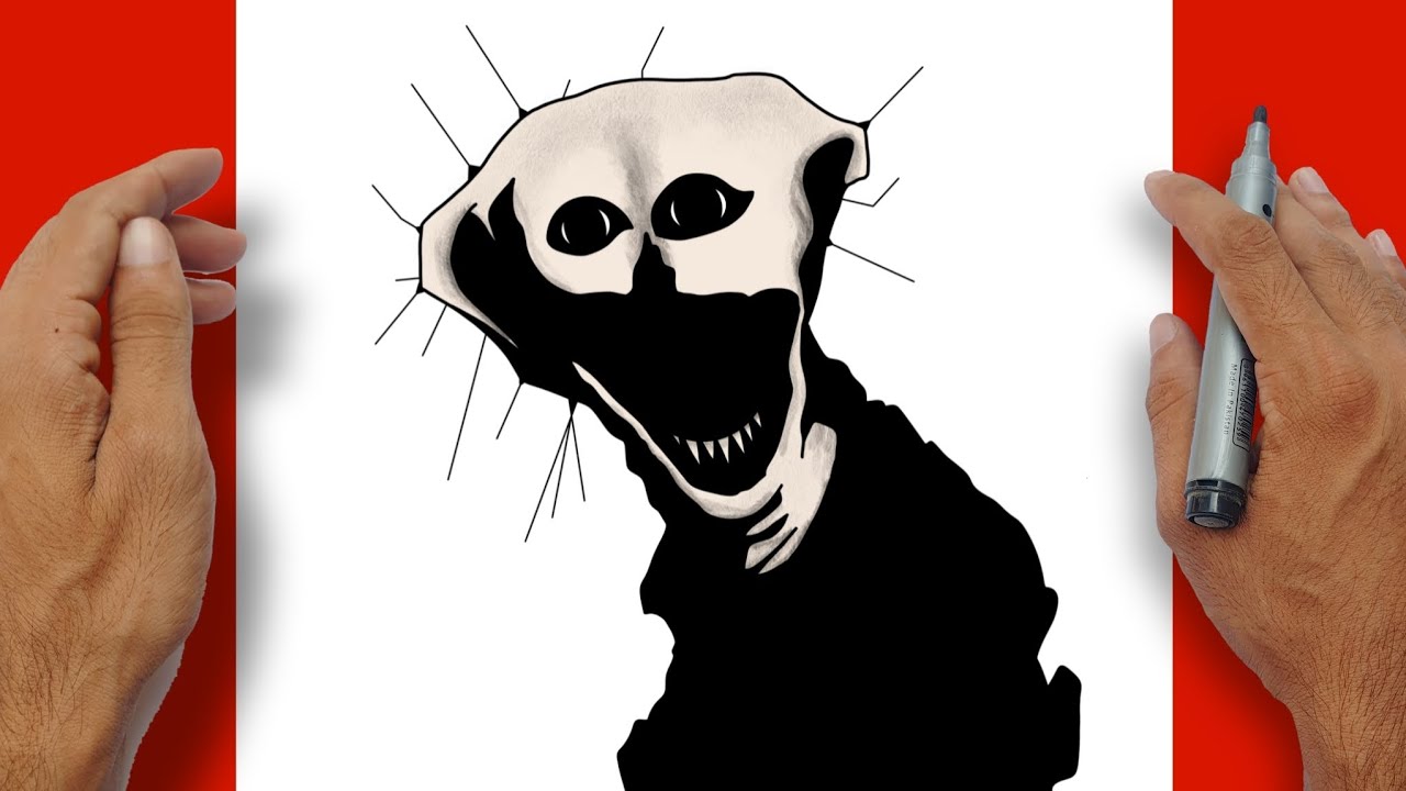 How to Draw ANALOG HORROR - THE BOILED ONE (Boiled One Phenomenon ...