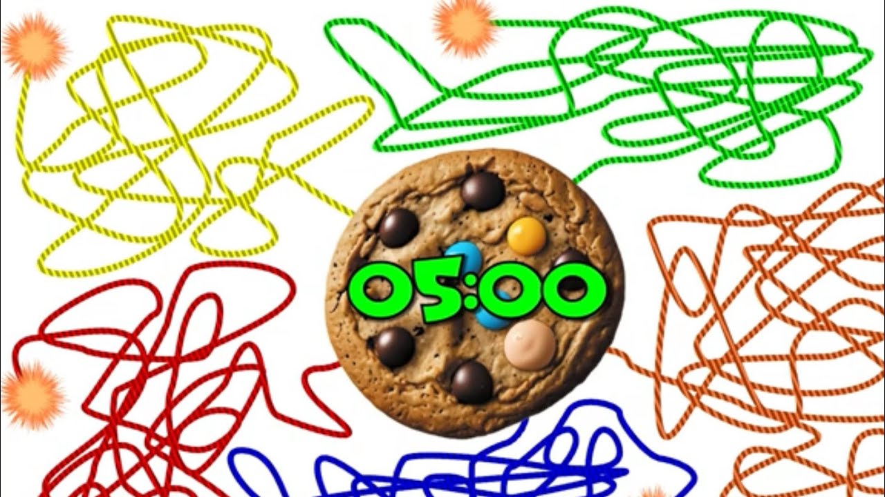 5 Minute Timer Bomb [Cookie Stopwatch Countdown!] With Alarm - YouTube