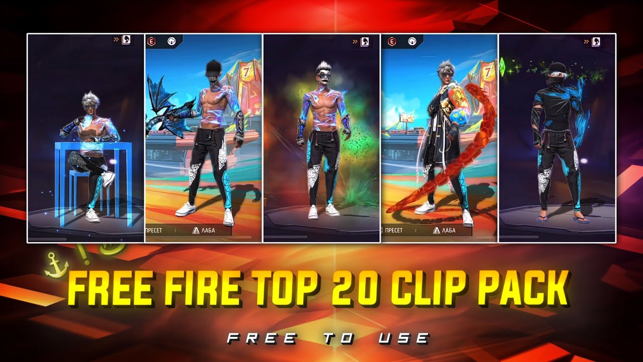 🔺Free Fire Top 10 Clips 🔸ff Clips For Editing🔸ff Emote Clips 🔸ff clip🔻 ...