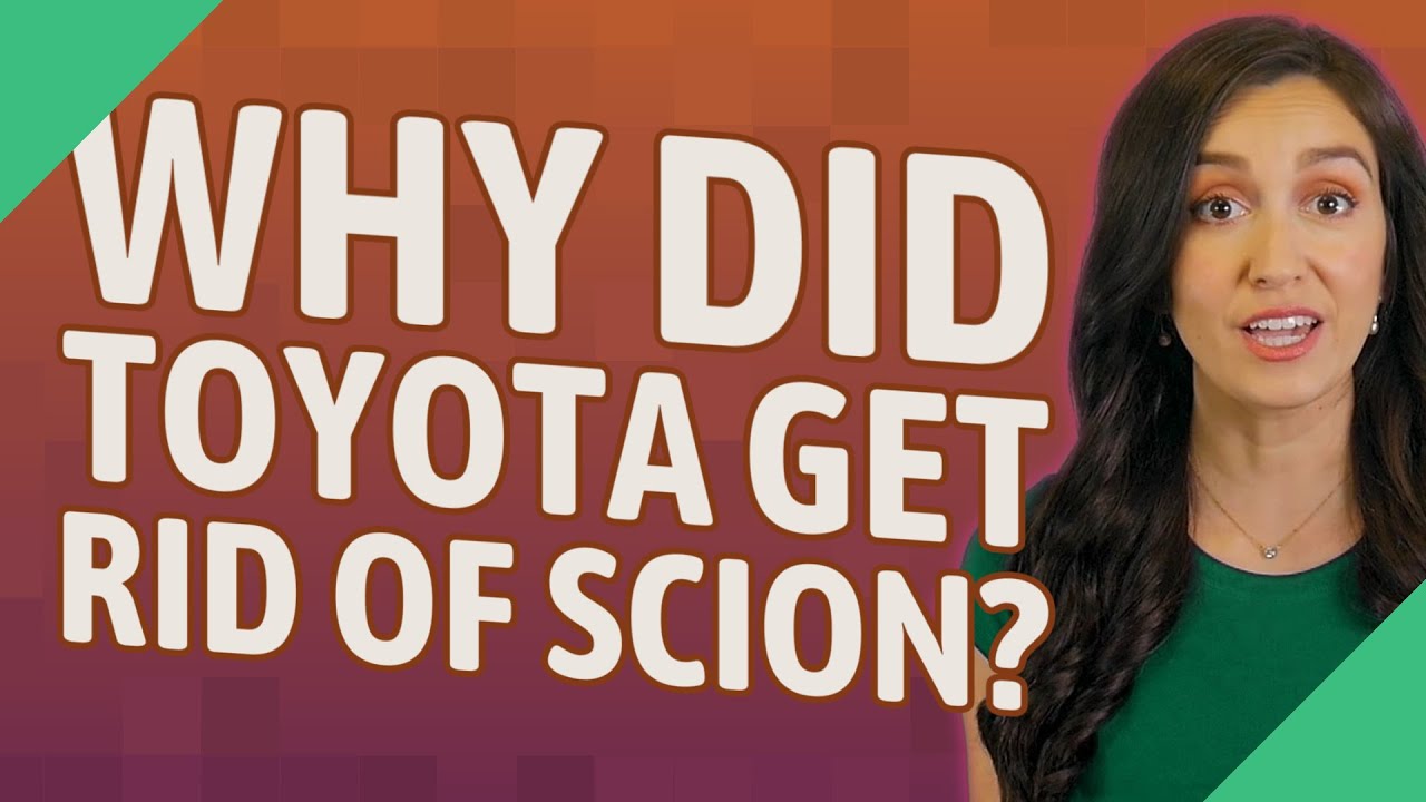 Why did Toyota get rid of Scion? - YouTube
