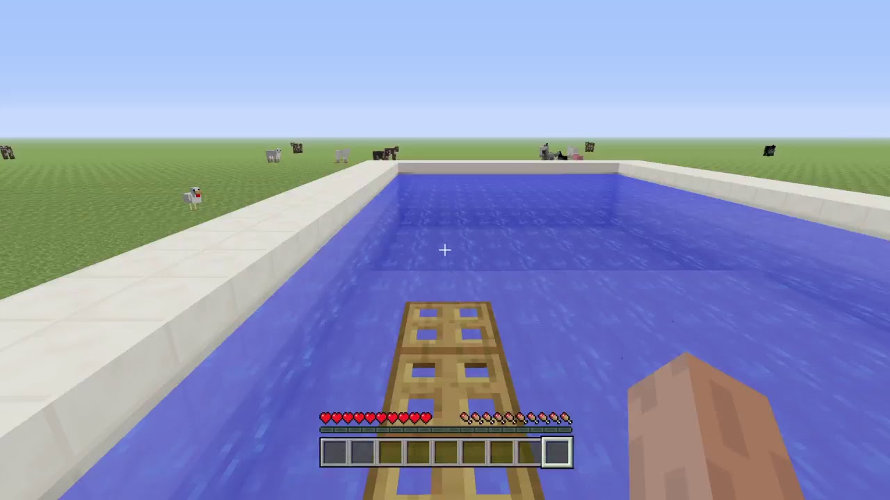 Minecraft diving board - YouTube