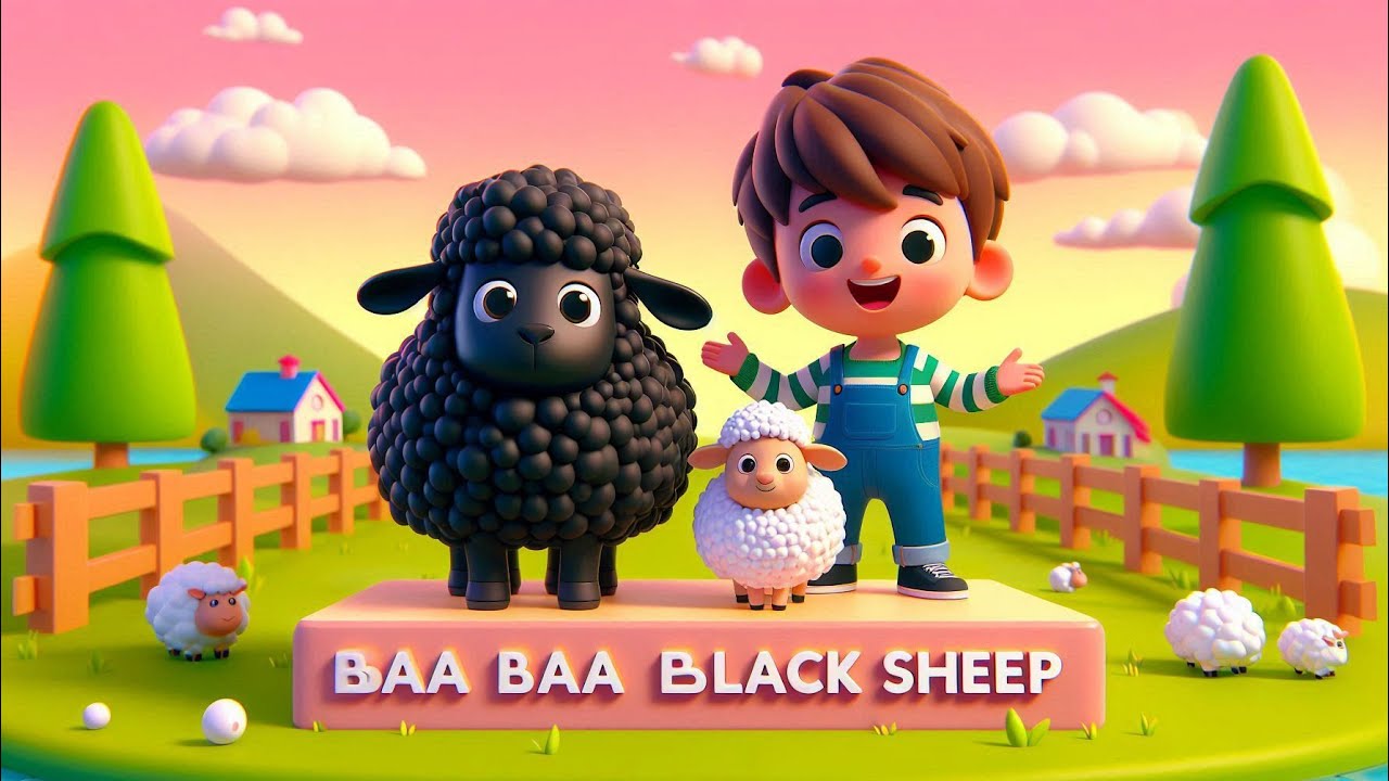 Baa Baa Black Sheep | Nursery Rhymes for Kids #nurseryrhymes #kidsvideo ...