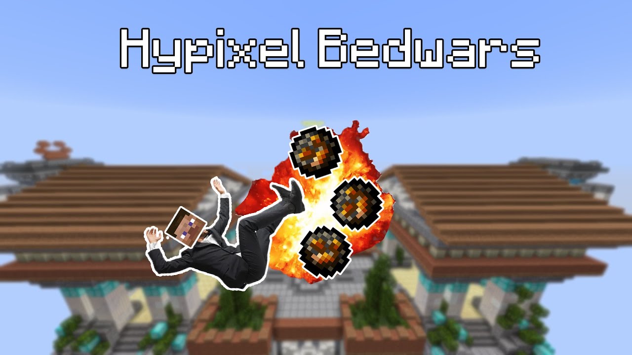 Epic fireball trickshot! | Hypixel Bedwars - YouTube