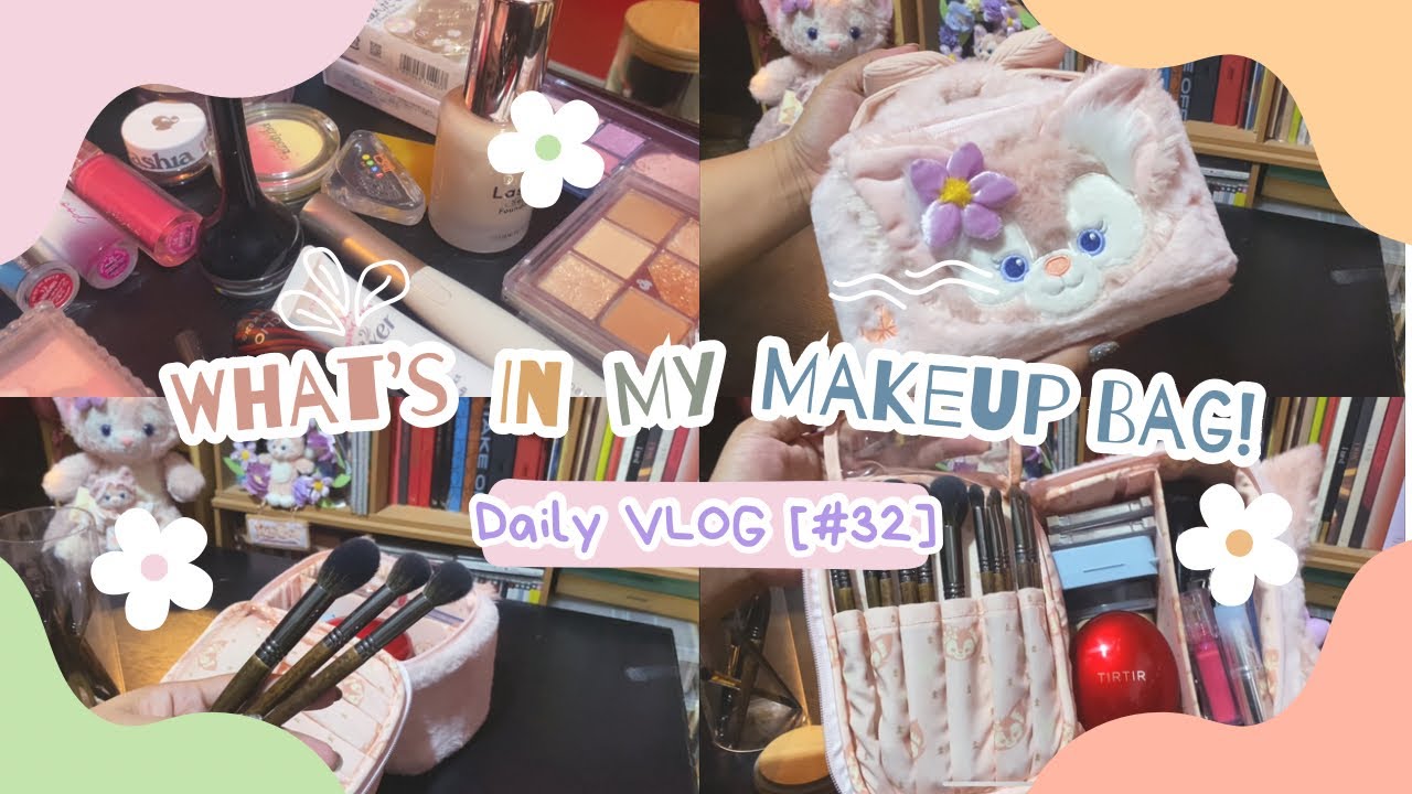 Daily VLOG [#32] 💖 New Pouch? 👛Makeup? 💄Linabell! 🦊💕 - YouTube