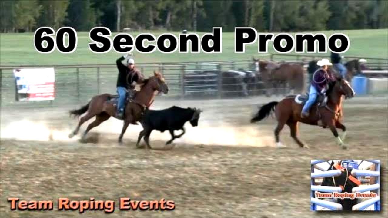 Team Roping Events Channel Promo 2021 - YouTube