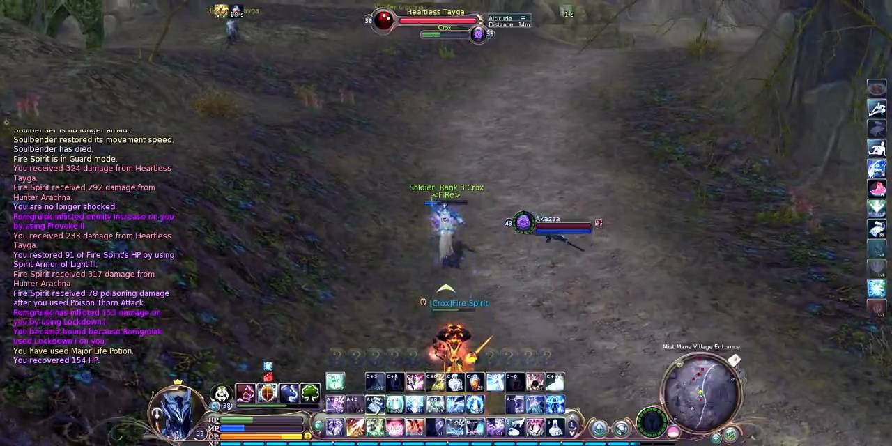 aion SM lvl 38 with aoe fear Pwning people in morheim - YouTube