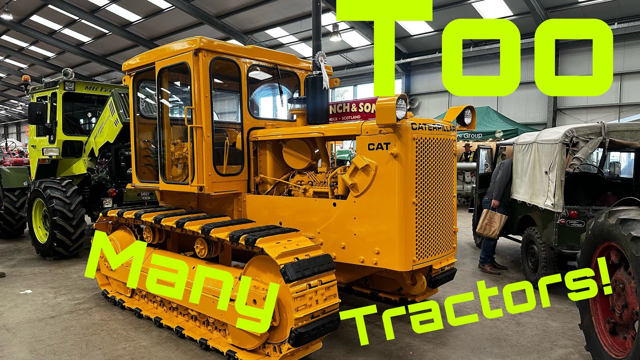 Vintage Tractor Show Newark! Lots of Tractors and other YouTubers ...