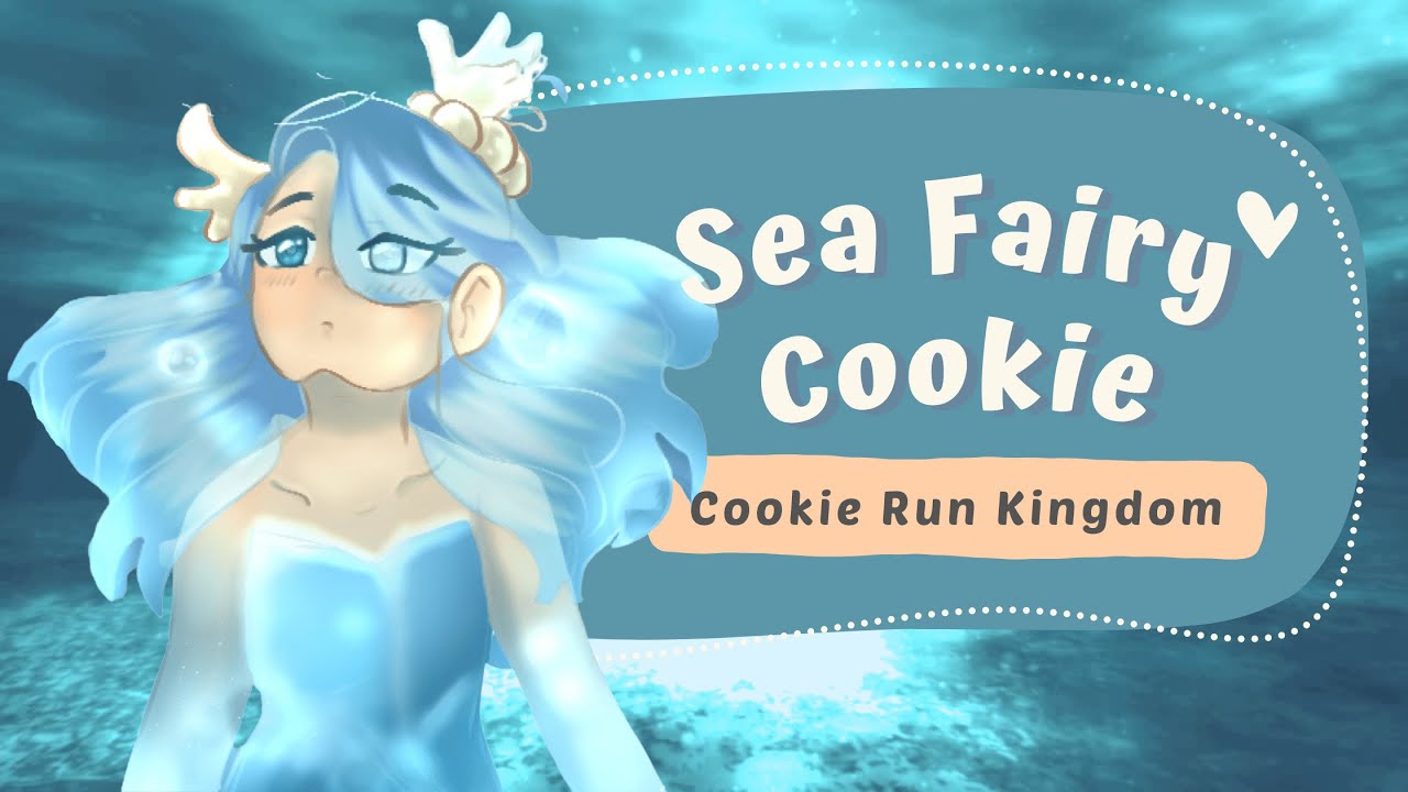 Sea Fairy Cookie (Speed Draw) Video - YouTube
