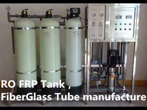 RO Reverse Osmosis Water Treatment Systems FRP Tank（FiberGlass Tube ...