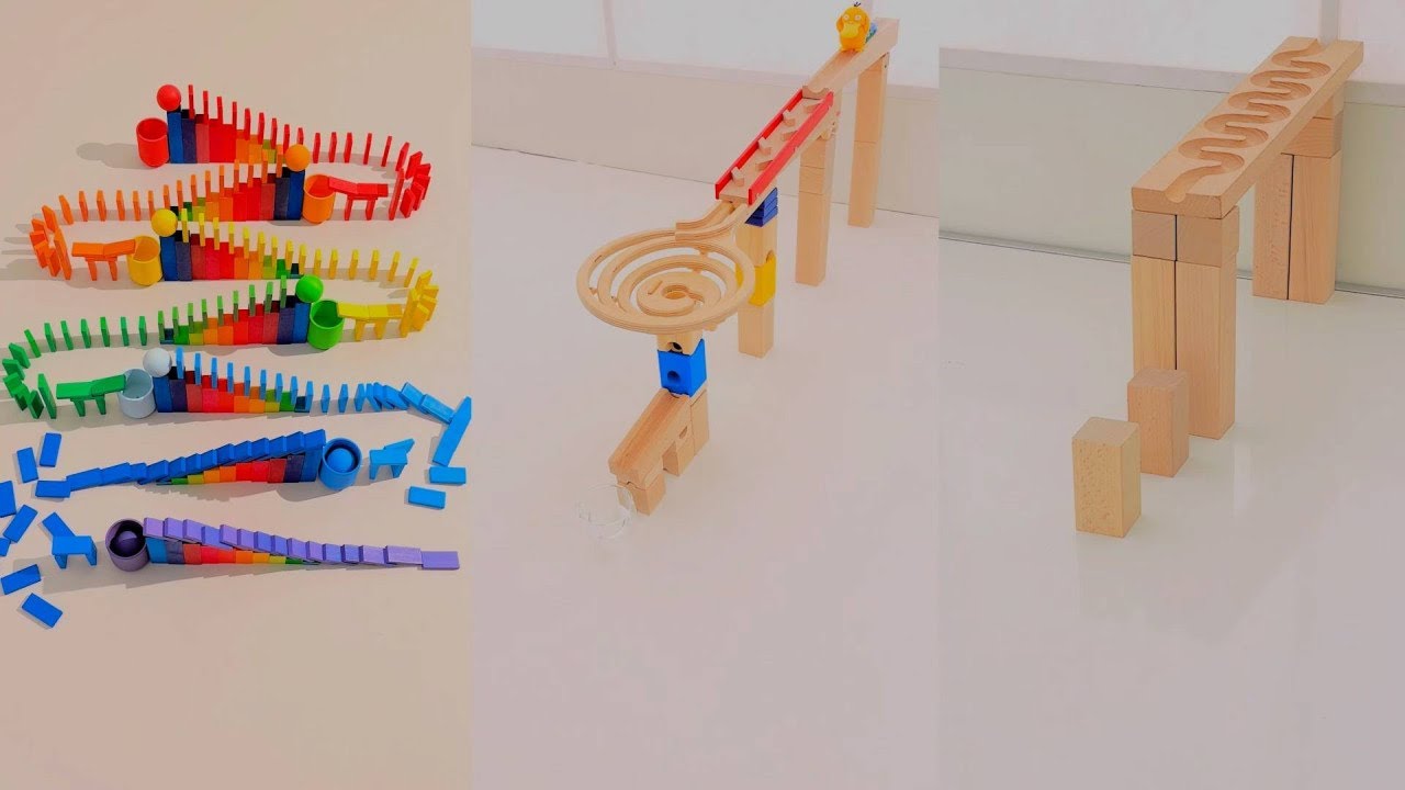 Mesmerising Marble Run, Dominos, Sand Kinetic, Magnetic Balls, Color ...